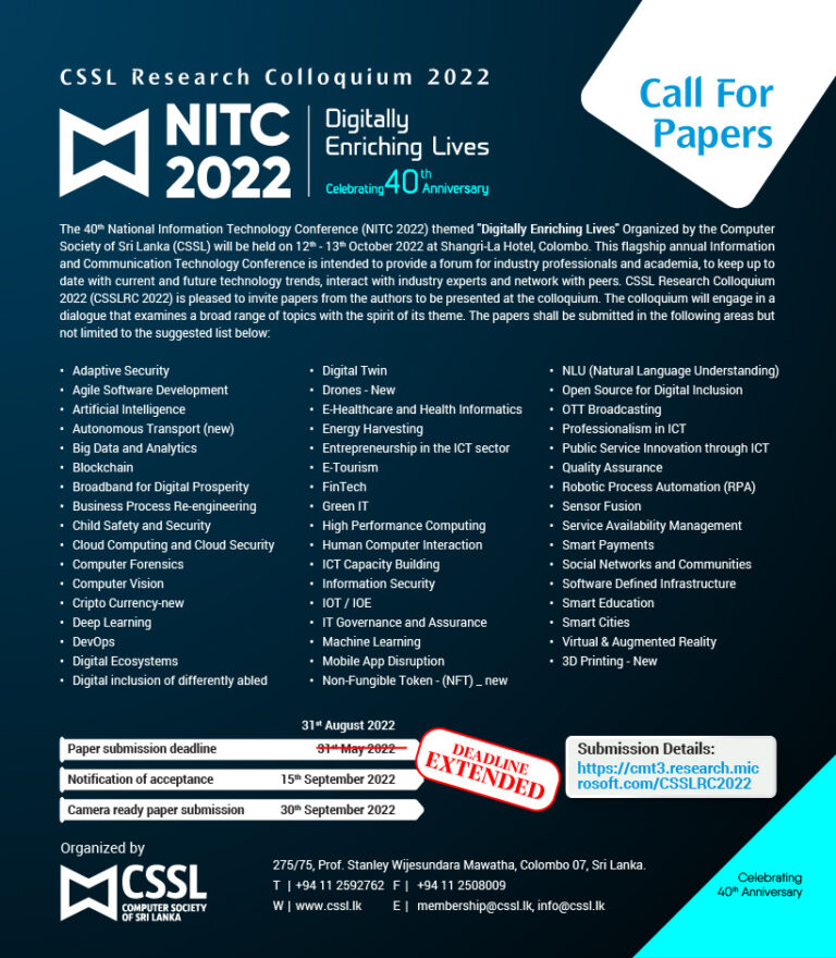 CSSL Research Colloquium – CSSL